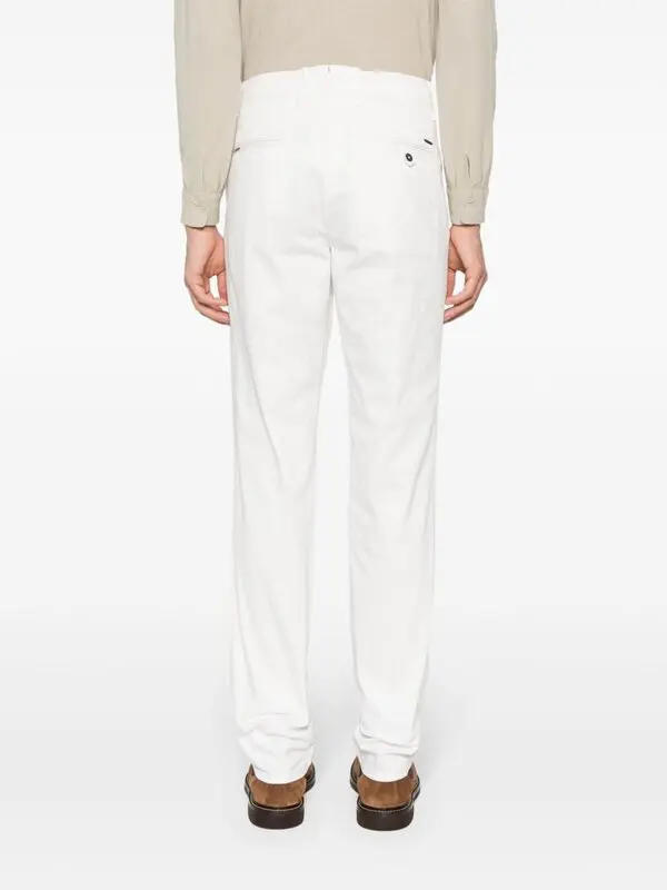 Incotex Mid-rise Straight-leg Trousers - Neutrals