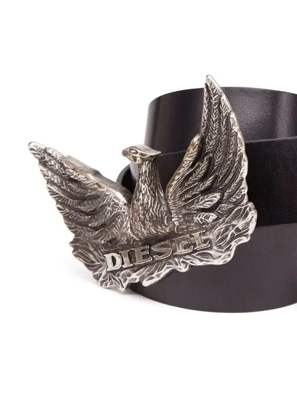 洗練されたデザイン　DIESEL　Phoenix Belt　X10085 85 Diesel® Phoenix Leather Belt In Black - 40% Off | Editorialist