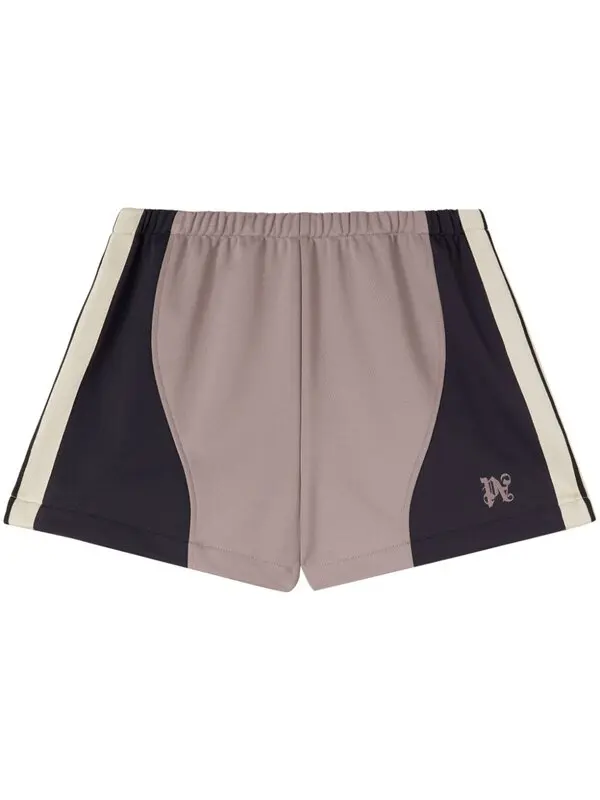 Palm Angels Colour-block Track Shorts