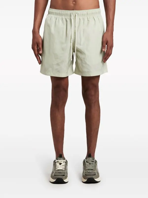 Palm Angels Logo-embroidered Swim Shorts