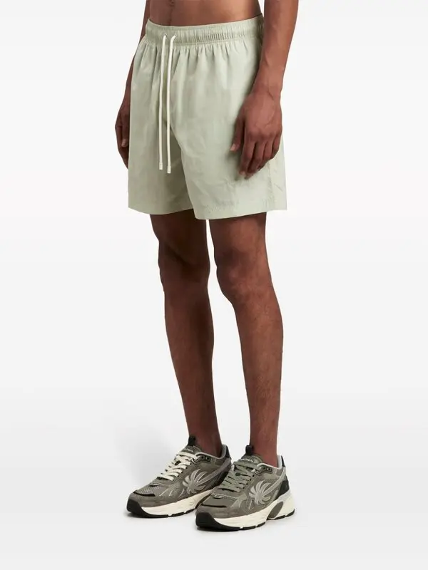 Palm Angels Logo-embroidered Swim Shorts