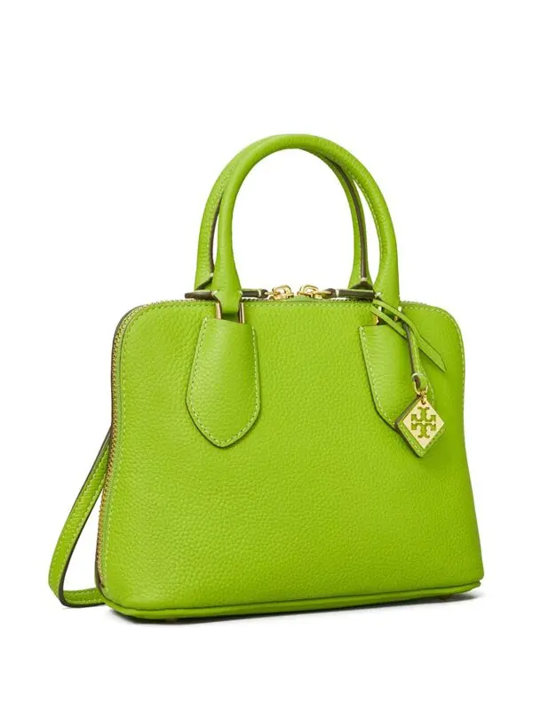 Tory Burch Mini Swing Leather Satchel - Green