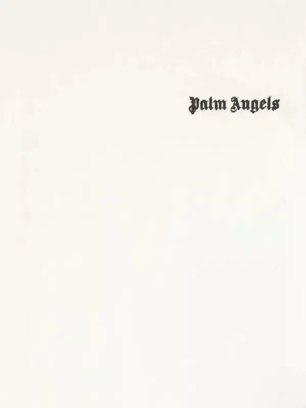 Palm Angels Logo-embroidered T-shirt