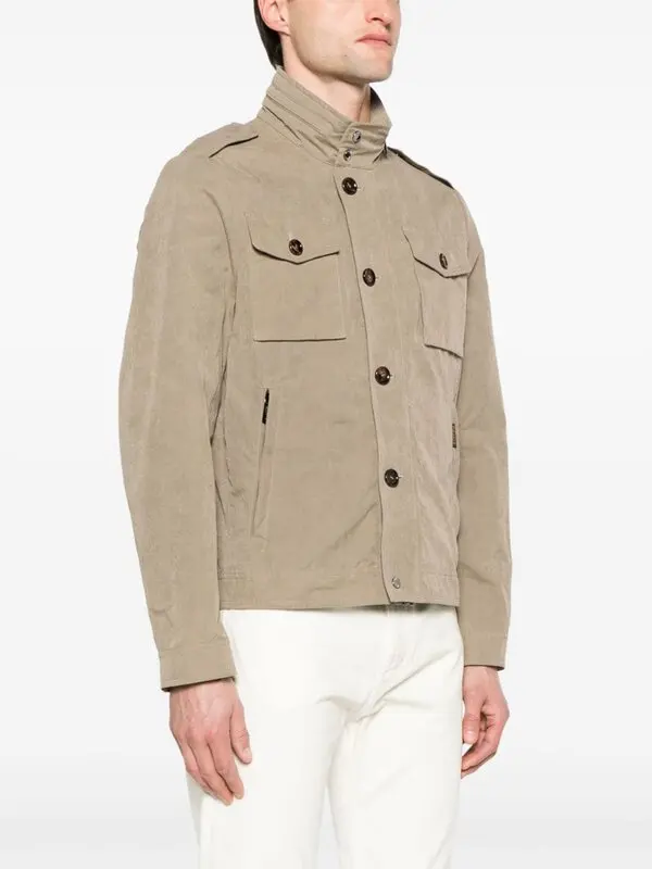MOORER Baraldi-s1 Cotton Jacket - Neutrals