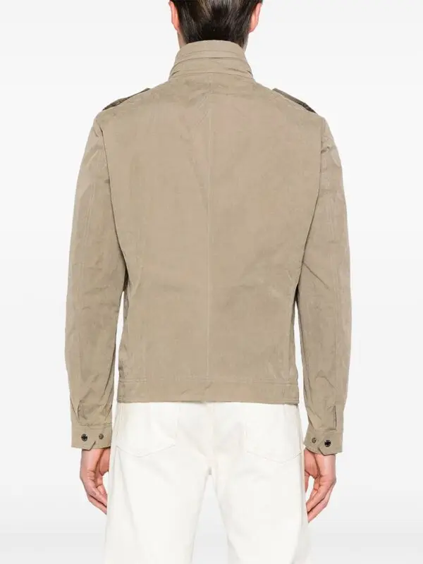 MOORER Baraldi-s1 Cotton Jacket - Neutrals