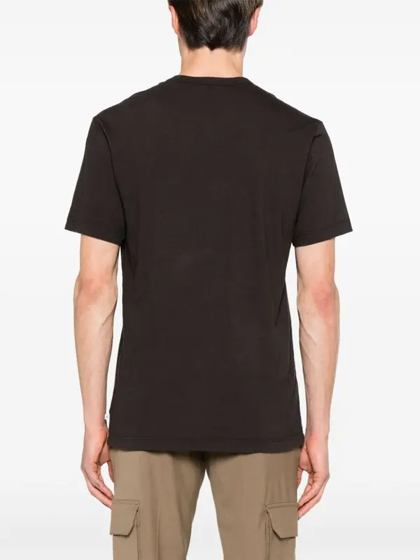JAMES PERSE Crew-neck Cotton T-shirt - Grey