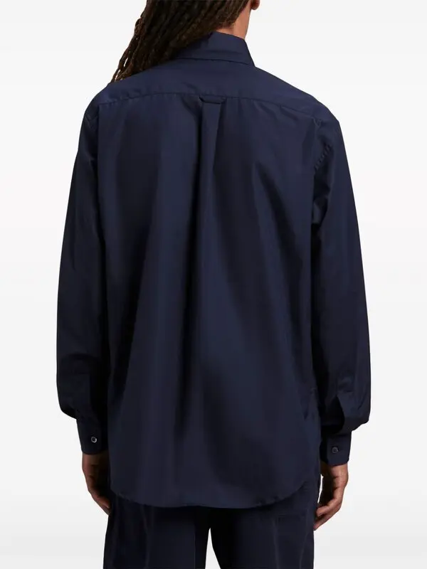 Palm Angels Logo-embroidered Cotton Shirt