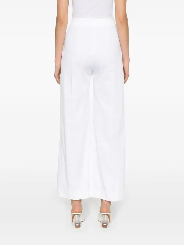 PATOU Cotton Twill Trousers - White