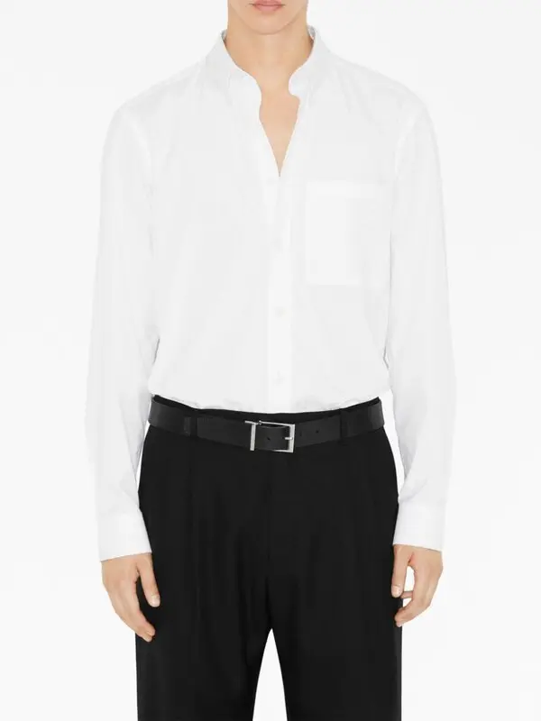 Burberry Check Leather Belt