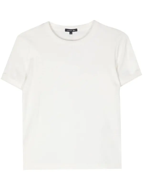 Soeur Aristide Embroidered-logo T-shirt