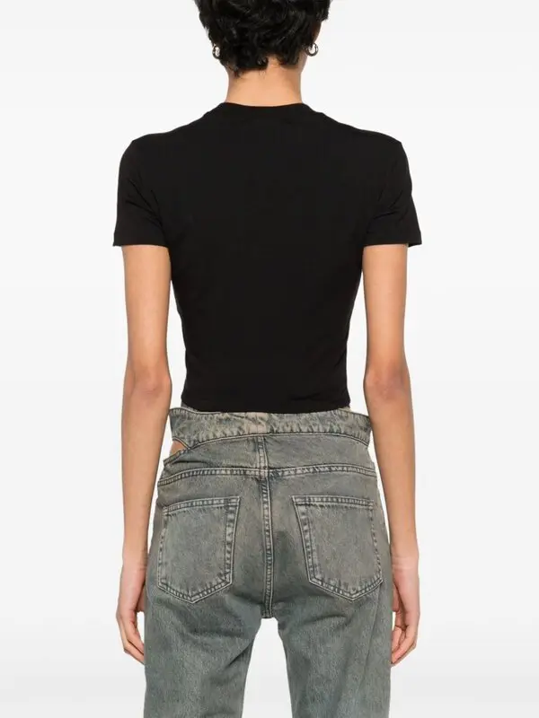 Versace V-emblem Glittered T-shirt