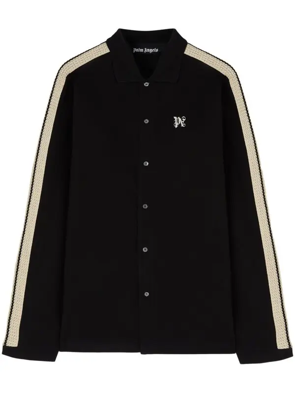 Palm Angels Monogram Piquet Shirt