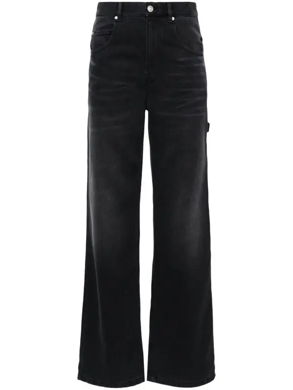 Isabel Marant Étoile Bymara Carpenter Jeans - Black