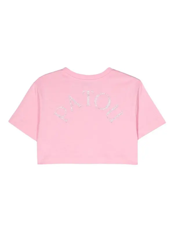 PATOU Logo-embellished Cropped T-shirt