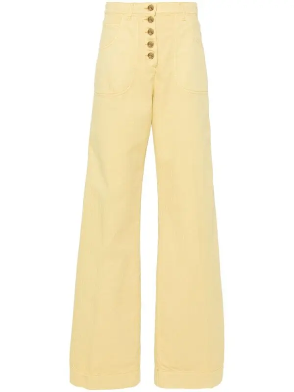Etro Flared-leg Cotton Jeans