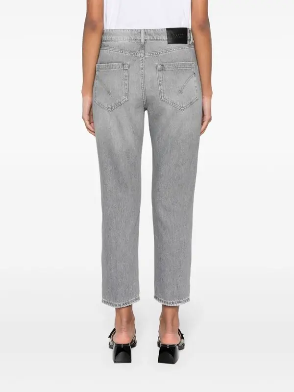 DONDUP Koons Stud-embellished Jeans - Grey