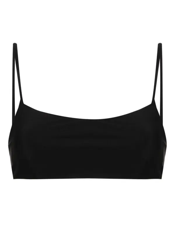 Tory Burch Square-neck Bikini Top - Black