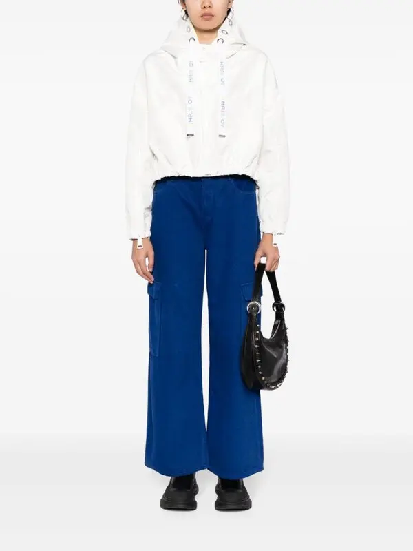 Khrisjoy Cropped Windbreaker