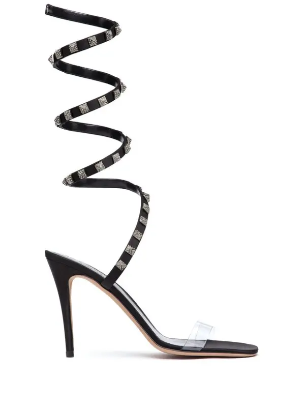 Valentino Garavani Rockstud 100 Leather Sandals