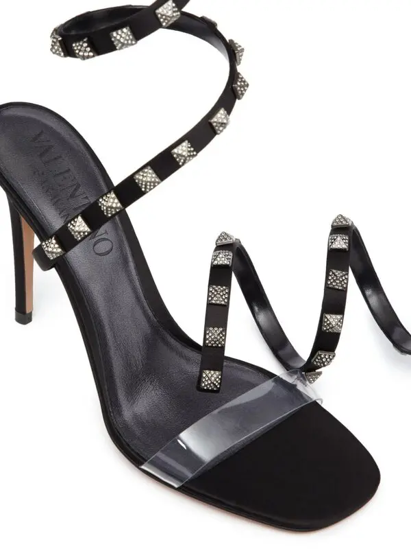 Valentino Garavani Rockstud 100 Leather Sandals