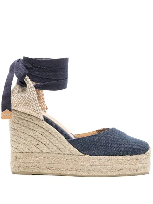 CastaÑer Carina Wedge Espadrilles - Blue