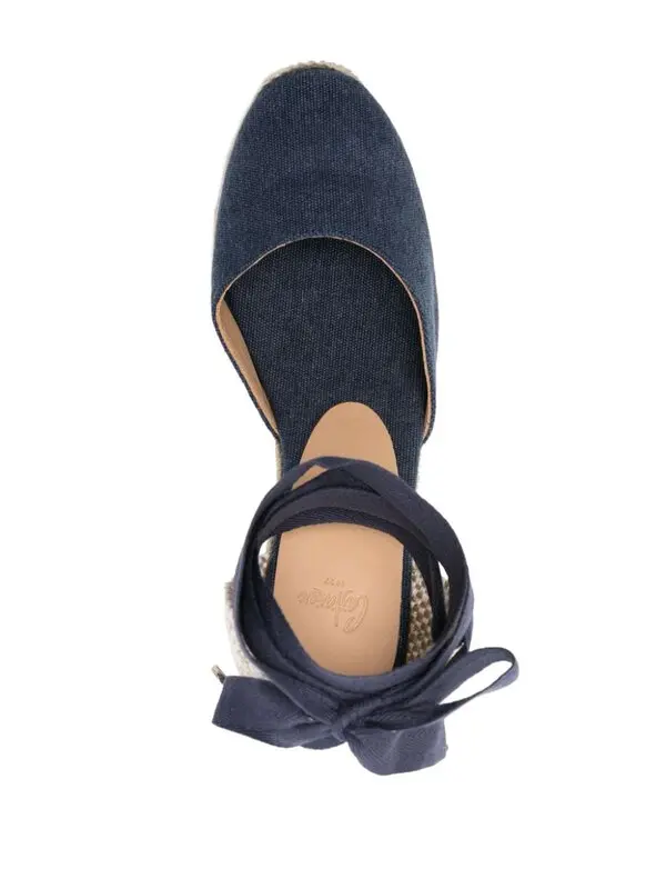 CastaÑer Carina Wedge Espadrilles - Blue