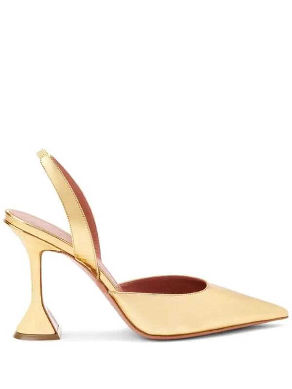 Amina Muaddi Holli 95 Slingback Pumps