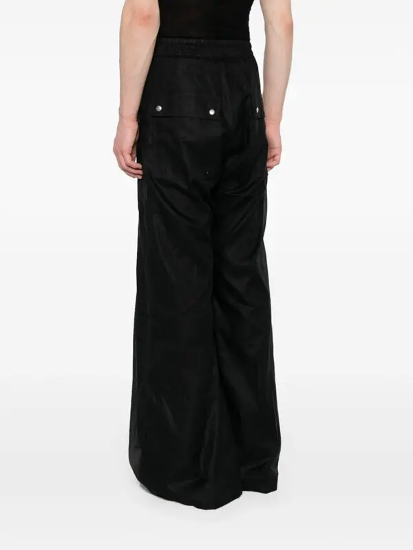 Rick Owens Bela Wide-leg Trousers - Black