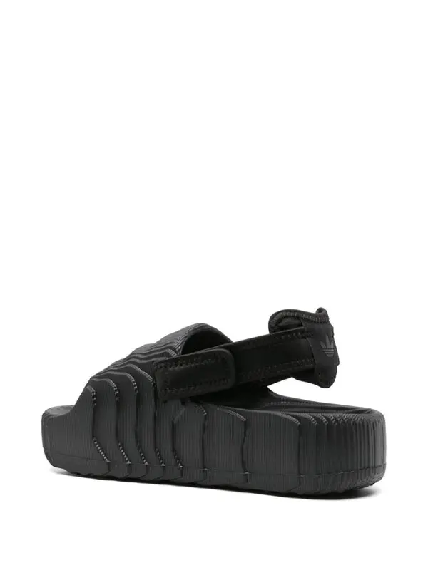 Adidas Adilette 22 Slingback Slides - Black