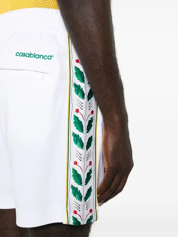 Casablanca Logo-embellished Jersey Shorts