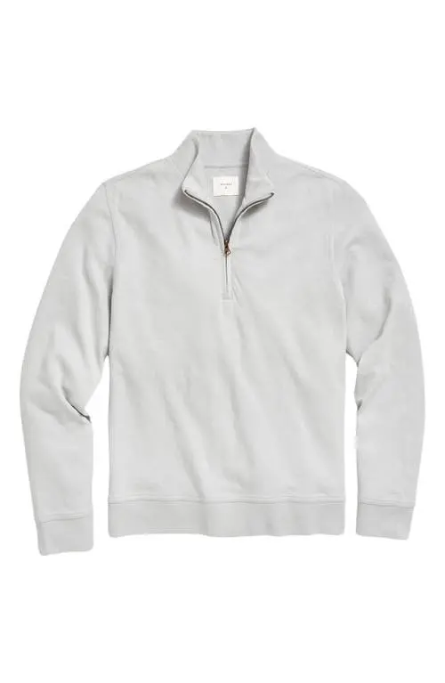 Billy Reid Cullman Half-zip Pullover - Silver
