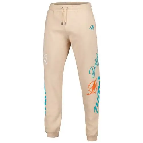 THE WILD COLLECTIVE Miami Dolphins Graphic Jogger Pants
