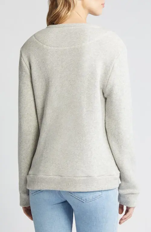 Loveappella Cotton Crewneck Sweatshirt