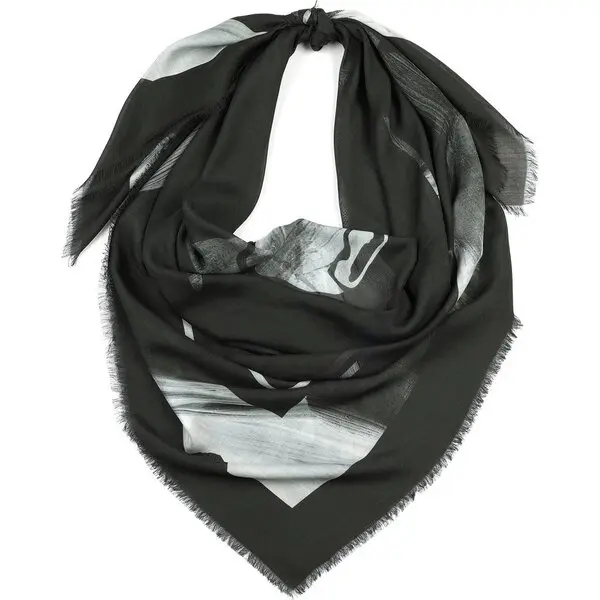 ALLSAINTS Arches Ramskull Square Scarf