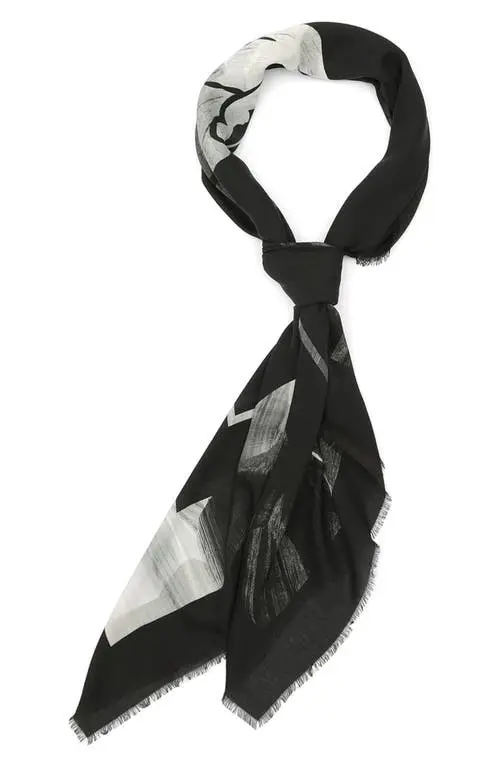 ALLSAINTS Arches Ramskull Square Scarf