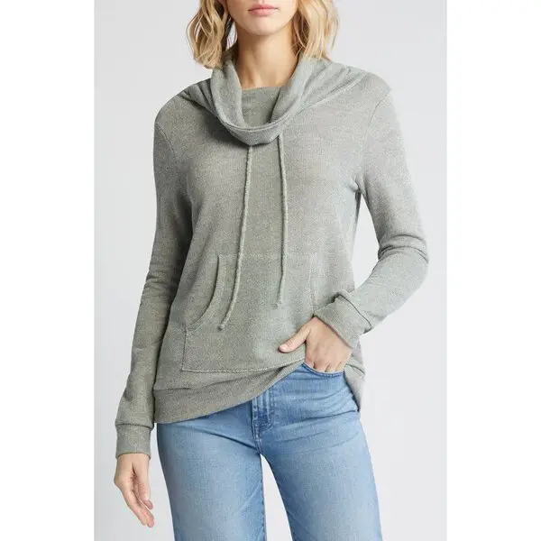 Loveappella Cowl Neck Pullover