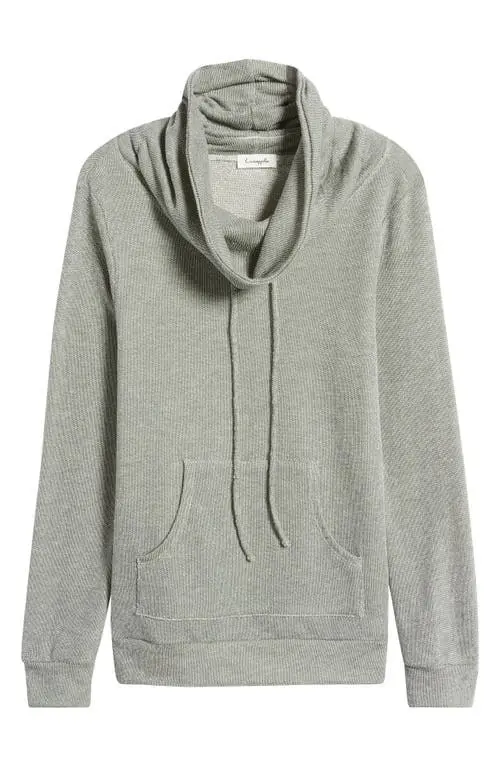 Loveappella Cowl Neck Pullover