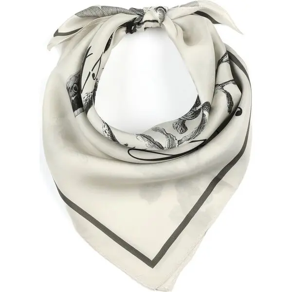 ALLSAINTS Sainbal Floral Silk Bandana Scarf