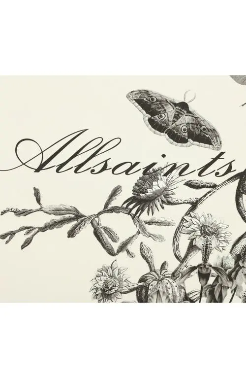 ALLSAINTS Sainbal Floral Silk Bandana Scarf