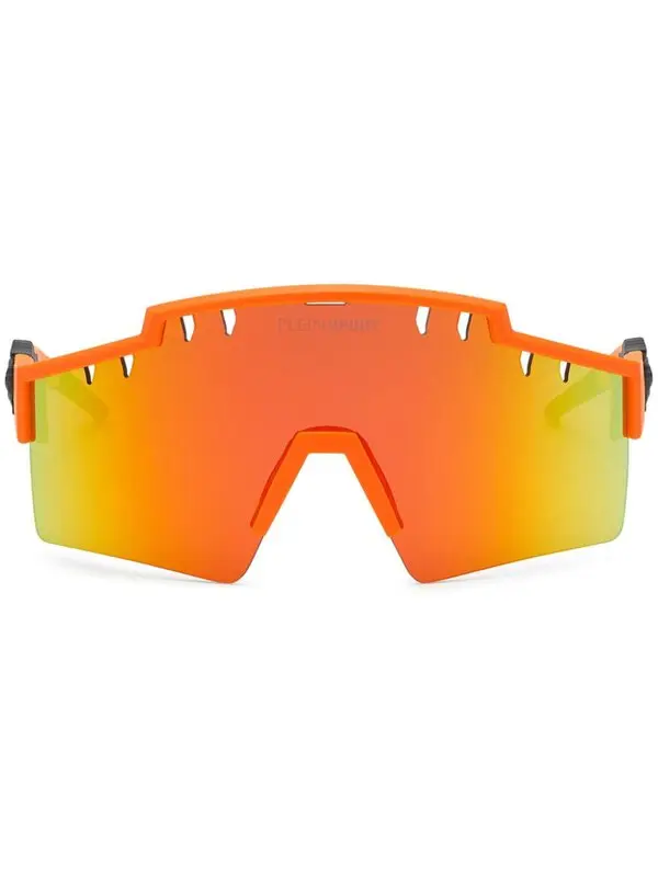 PLEIN SPORT Shield-frame Sunglasses - Orange