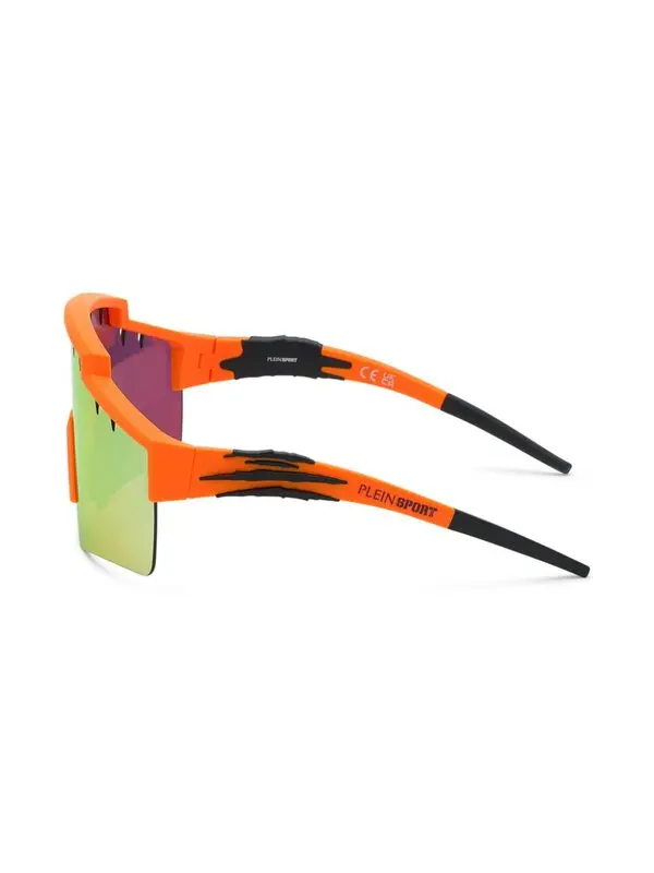 PLEIN SPORT Shield-frame Sunglasses - Orange