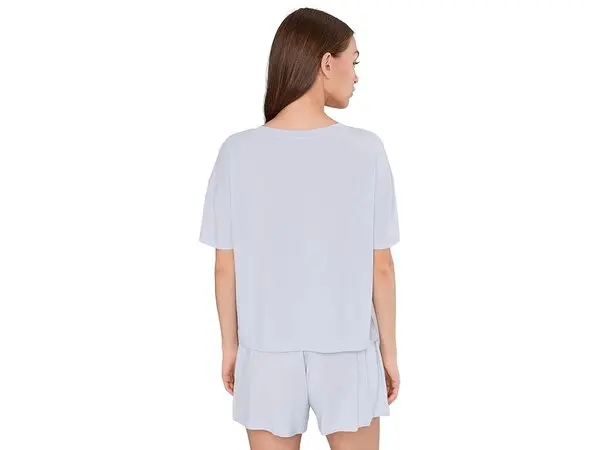 Eberjey Gisele Tencel Modal T-shirt Pajama - Blue