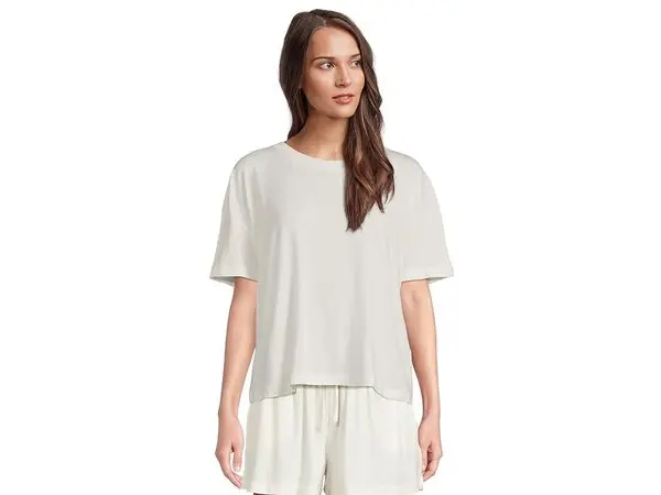 Eberjey Gisele Tencel Modal T-shirt Pajama - Bone