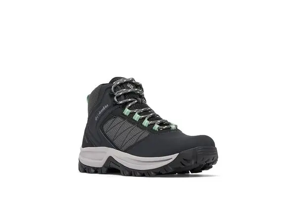 Columbia Transverse Hiker Waterproof Mid-top Shoes - Black/sage Leaf