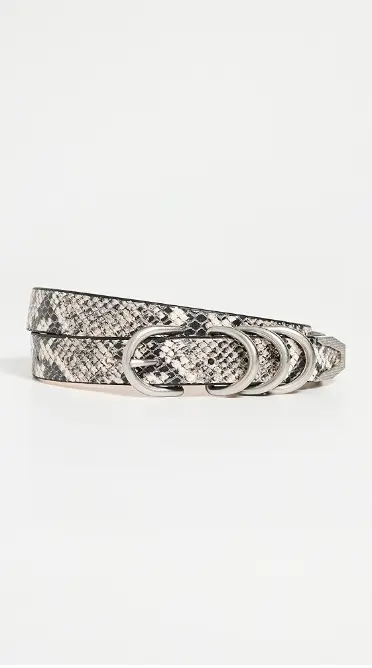 Rag and Bone Baby Spire Belt White size small Amazon.com: rag & bone Women main image 4