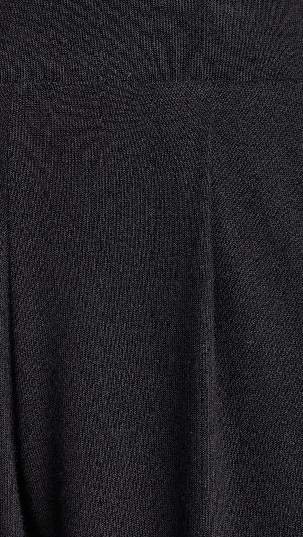 LESET Lauren Pleated Pants - Black