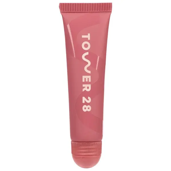 TOWER 28 Lipsoftie Hydrating Tinted Lip Treatment Balm - Red Bean Mochi