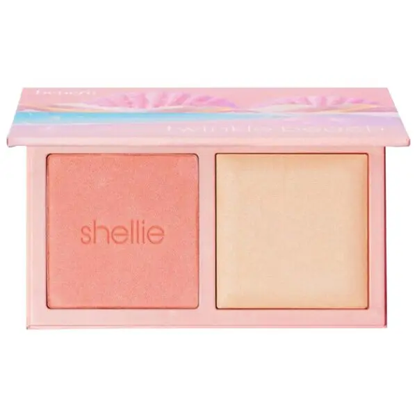 BENEFIT COSMETICS Twinkle Beach Blush And Highlighter Palette