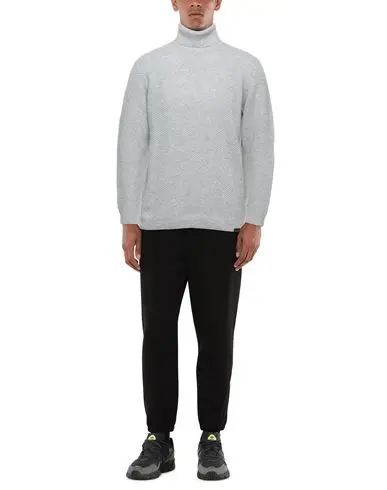 BROOKSFIELD Turtleneck Knit Top - Light Grey