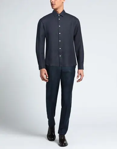 Sandro Shirt Size Hemp - Navy